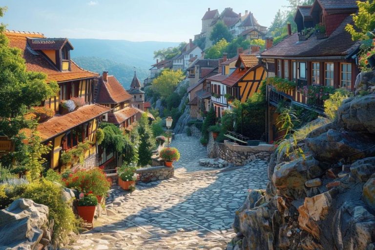 Classée parmi les “plus beaux villages de France”, cette cité médiévale ...