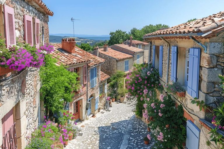 Ce village provençal perché, au charme intemporel, mérite votre visite ...