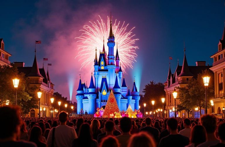 Spectacle nocturne à Disneyland Paris : parades et animations du parc ...